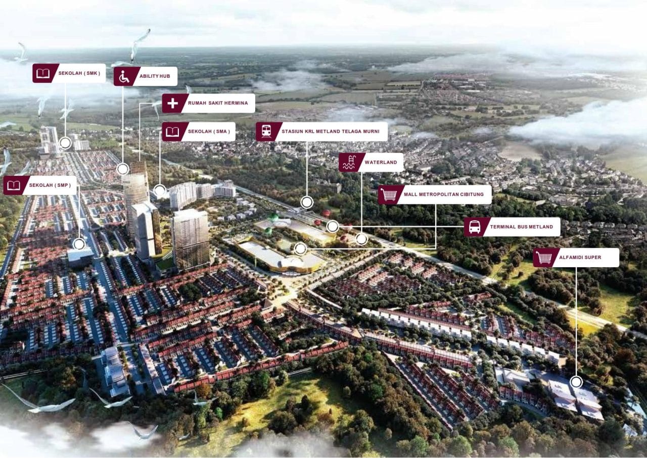 Metland Cibitung - Perumahan Strategis Sistem TOD di Bekasi | Info ...